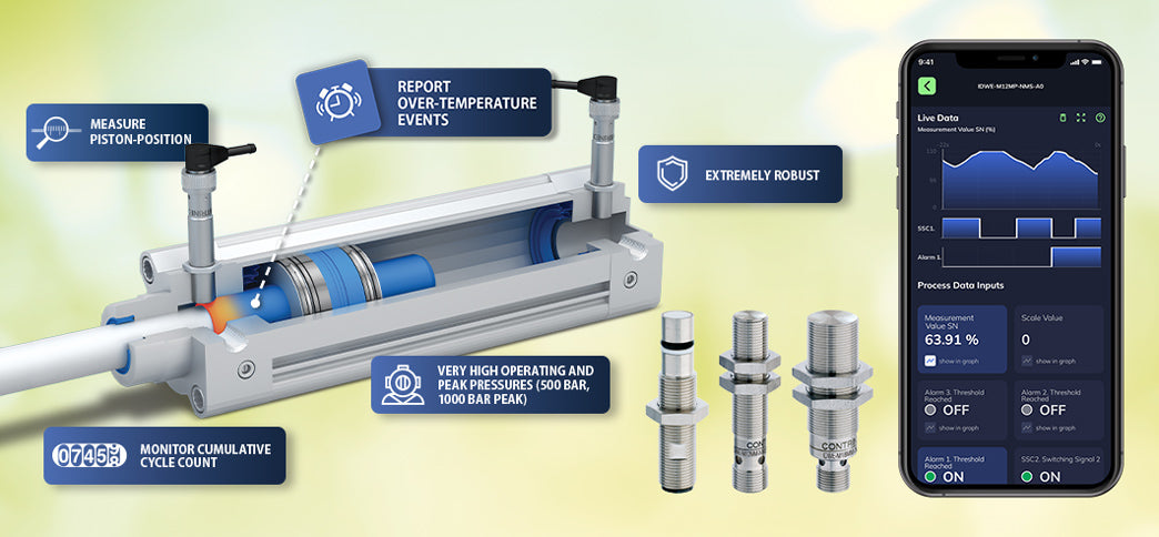 Discover our Smart Sensors for Cylinder and Valve applications