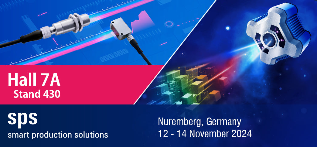 See our Smart Measurement Sensors in Action at SPS Nuremberg 2024!